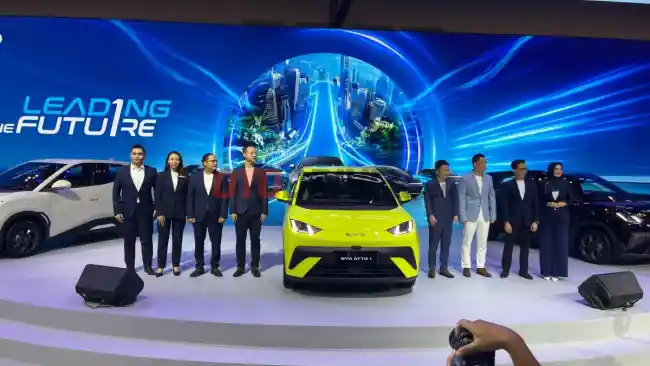 BYD Atto 1 Meluncur Di GIIAS, Harga Mulai 195 Juta Dan Jadi EV Termurah BYD Saat Ini