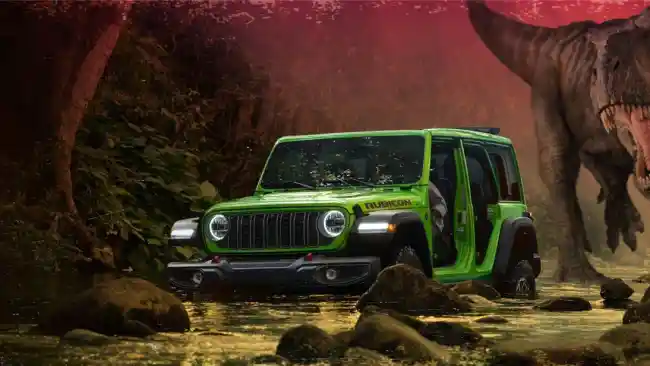Jeep Tetap Eksis Di Film Jurrasic Park Dengan Tampilkan Model Ini