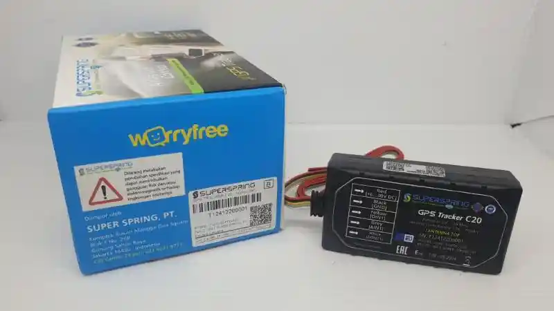 Superspring Kenalkan GPS Tracker Dengan Kemampuan Monitoring Lebih Detail