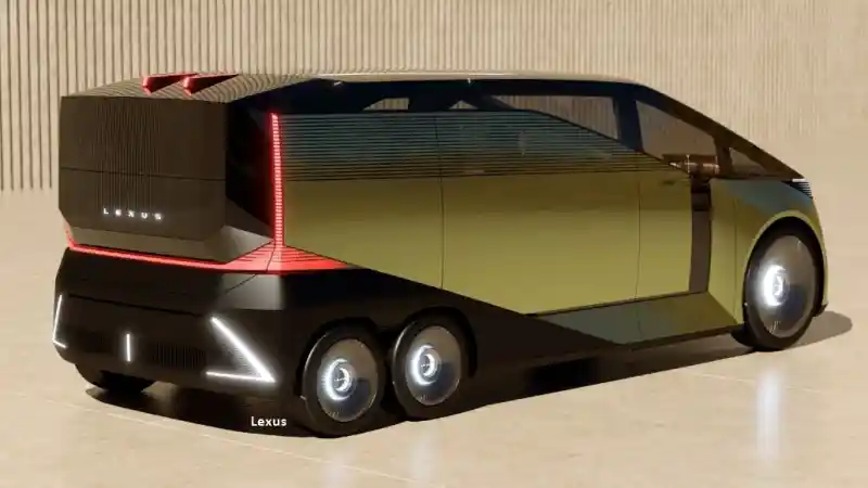 Lexus Van 6 Wheel, Bagi Yang Mau Karakter Ultra Eksklusif
