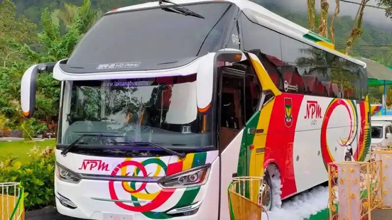 Serunya Kopdar NPM Mania, Bertemu 10 Unit Bus Baru Berchassis Mercedes-Benz OH 1526 NG
