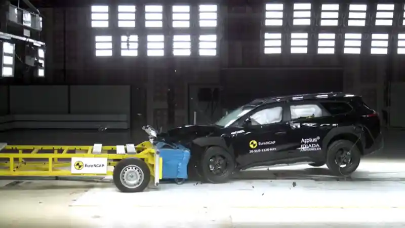 VIDEO: Crash Test Subaru E-Outback (Euro NCAP)