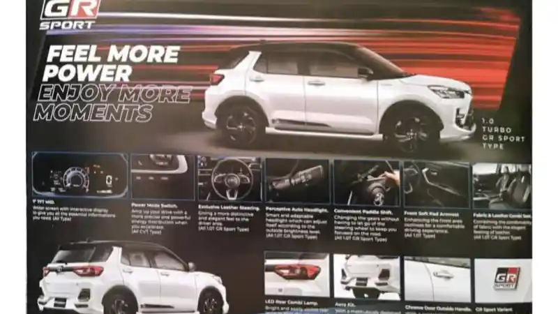 Brosur Toyota Raize Terkuak! (8 FOTO)